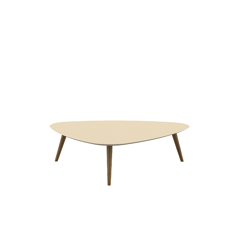 MESA DE CENTRO CICLO TRIANGULAR M TAMPO CHAMPAGNE - TAUARI - Casa Guido ...