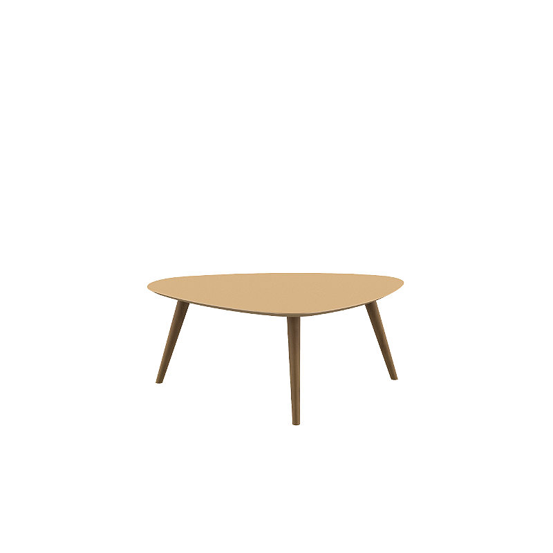 MESA DE CENTRO CICLO TRIANGULAR TAMPO BRONZE - TAUARI - Guido ...