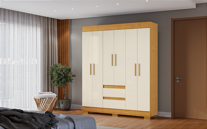 ROUPEIRO 6P ACP MAYA 1,49MT C/PES ./NATURE/OFF WHITE - Casa Guido ...