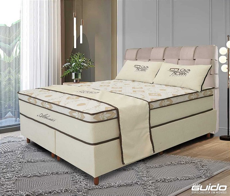 CJ BOX CAZA NOBRE ATHENAS PREMIUM 1,58X1,98X74 M.ENS/D28./BG - Casa ...