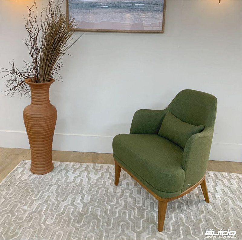 POLTRONA FERRARI NINA PASSION TEC GAUDI 29 ./LINHO VERD MUSG (SÓ A ...