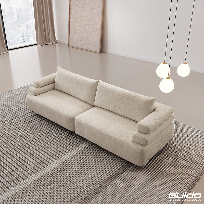 SOFA 4L FERRARI EROS 2,80M BI-PART TC GAUDI 107./LIN CZ ./CZ - Casa ...