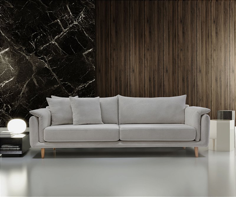 SOFA 4L BIANCHI MADRID 2,22MT TC K159 BOUCLE ./CZ CL - Casa Guido ...