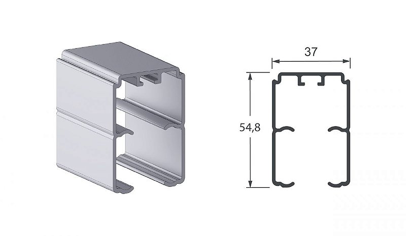 TRILHO SUPERIOR 2083 DE 6 MTROS PARA KT AL 83 - ALTERNATIVA ...