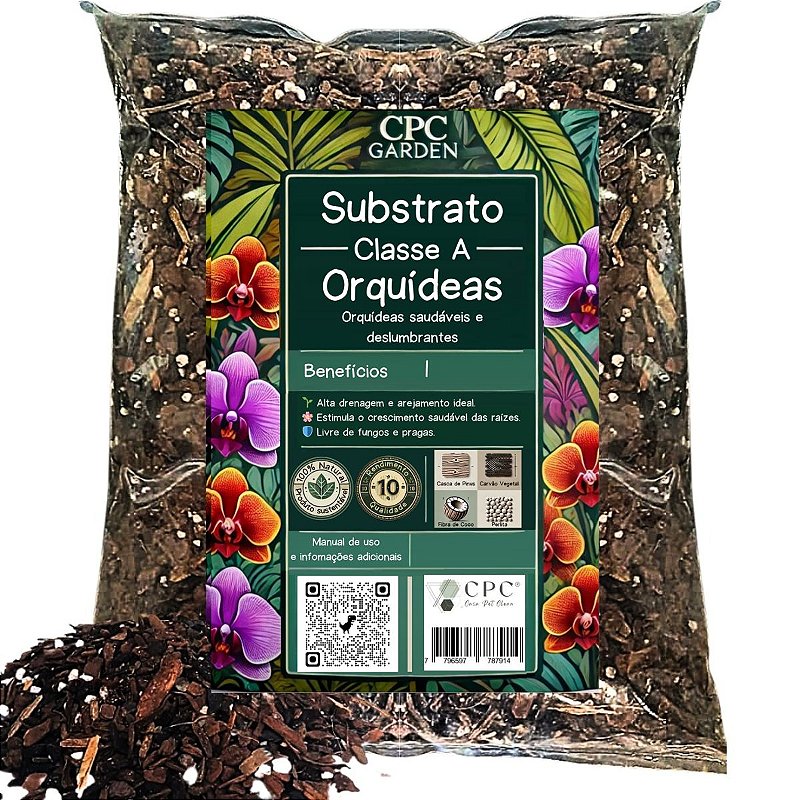Substrato Classe A CPC Garden Orquídea - Casa Pet Clean