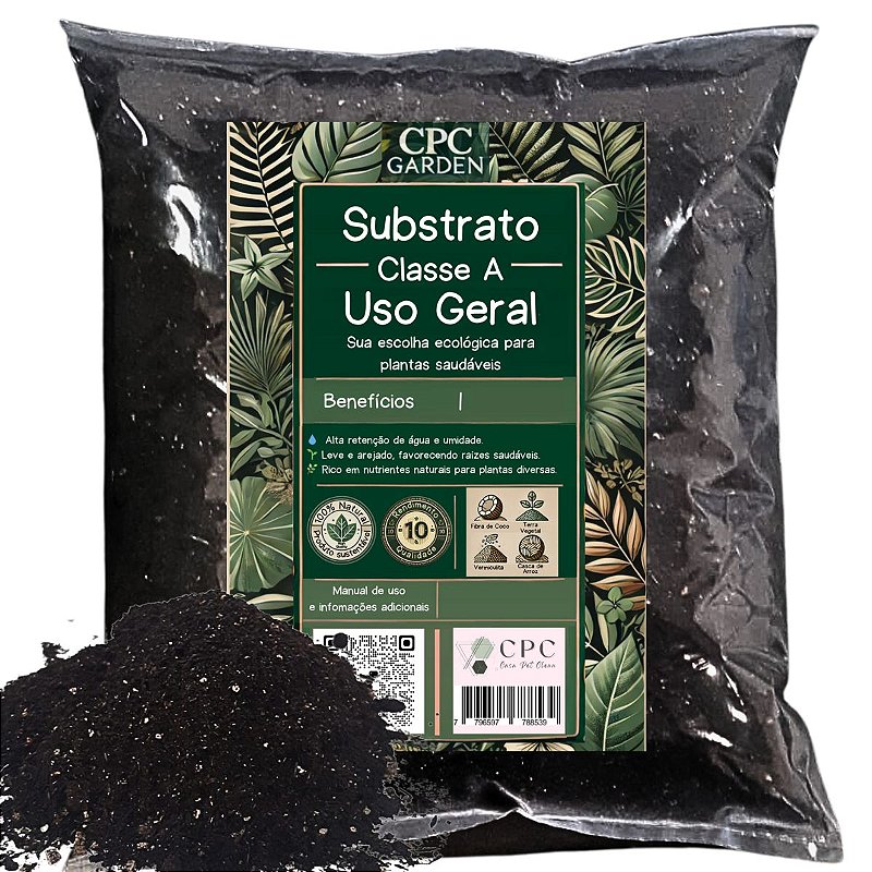 Substrato Classe A CPC Garden Uso Geral - Casa Pet Clean