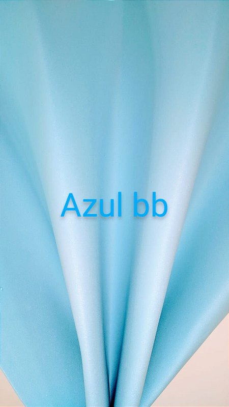 PACOTE COM 10 FOLHAS 40X60 DE 1.5MM ( AZUL BB) - EVA Haiti