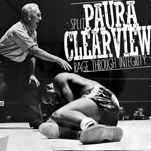 CD Split Paura / Clearview, Rage Thought Integrity - PUNKSHOP