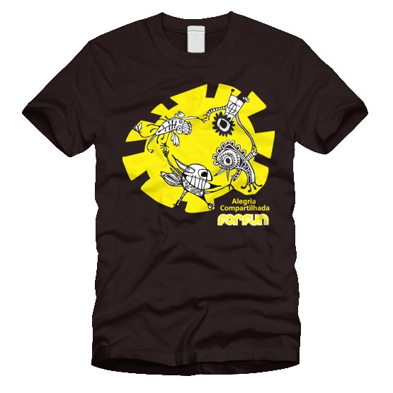 Baby Look Forfun, Alegria Compartilhada modelo 2 - PUNKSHOP