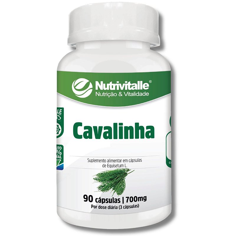Cavalinha 700mg 90 Cápsulas Nutriviitalle - Natunutra