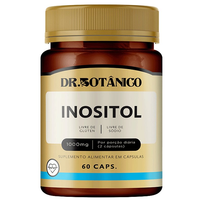 Inositol 1000 Mg 60 Cápsulas Dr Botânico - Natunutra