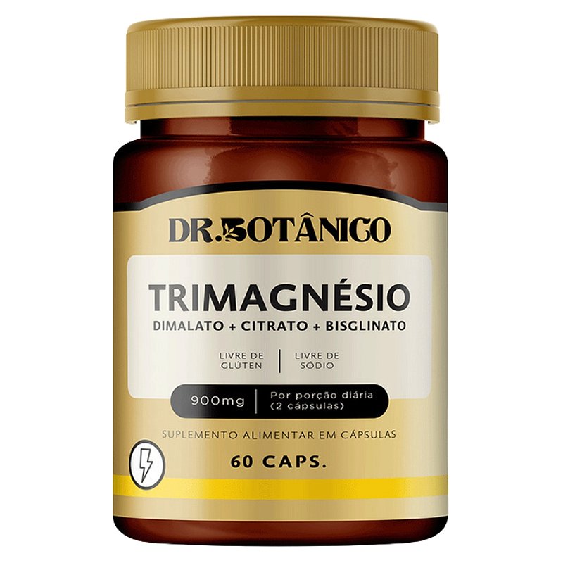 Trimagnésio 900mg 60 Cápsulas Dr Botânico - Natunutra