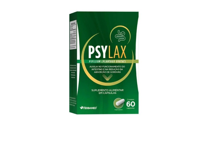 Psylax 60 Cápsulas 880mg Herbamed - Natunutra