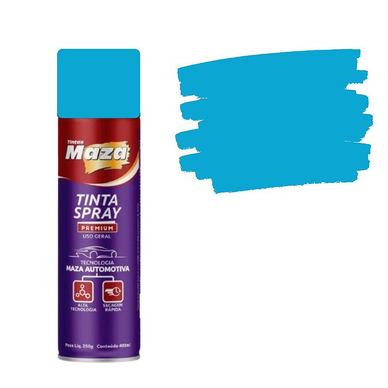 Spray uso geral Azul Claro 400ml 26847 Maza - Casarin Home