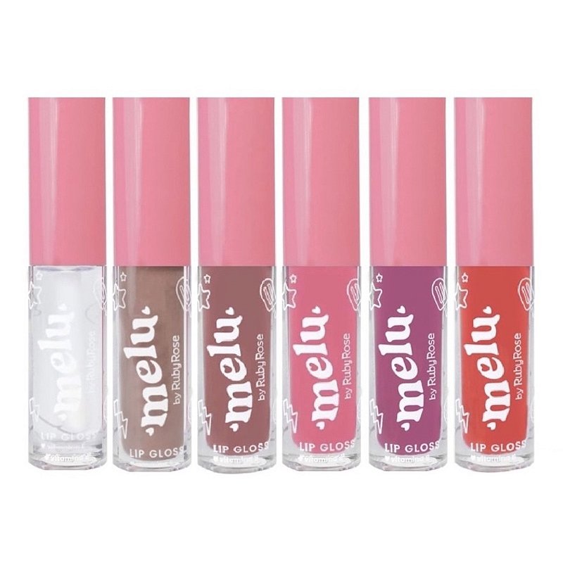 Lip Gloss Melu - Ruby Rose - Luxx Make Up