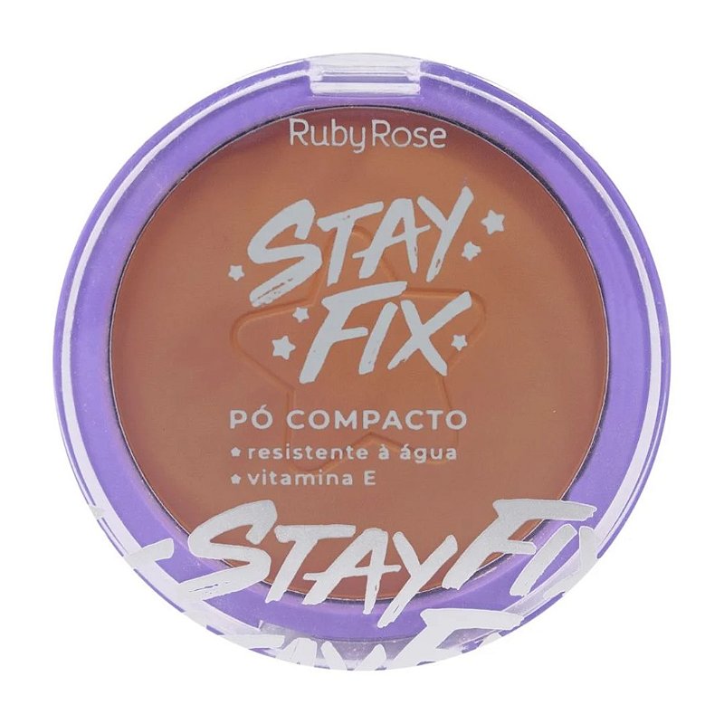 Pó Compacto Stay Fix - Ruby Rose - Luxx Make Up