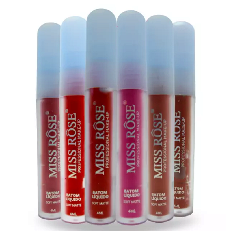 Batom Líquido Soft Matte - Miss Rôse - Luxx Make Up