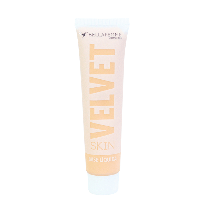Base Líquida Velvet Skin - Bella Femme - Luxx Make Up