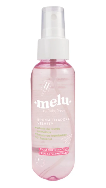 Bruma Fixadora Melu Velvety - Ruby Rose - Luxx Make Up