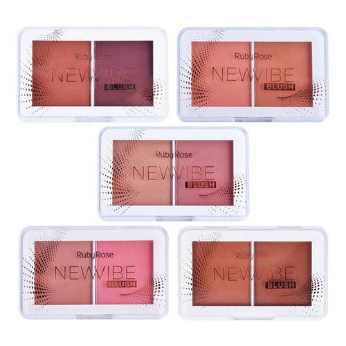 Duo de Blush New Vibe - Ruby Rose - Luxx Make Up