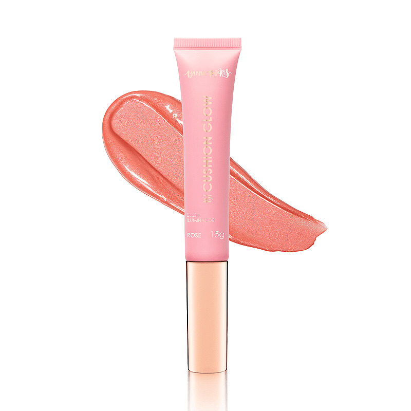 Blush Iluminador BT Cushion Glow Rose - Bruna Tavares - Lily Makeup Store