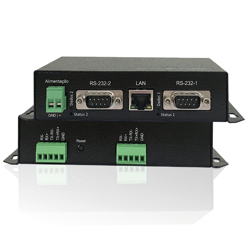 Serial serve - 2 portas - Fiberexpress