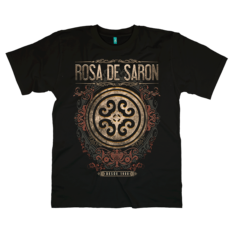 Camiseta - Rosa de Saron - 1988 - 4Fan Merchandising