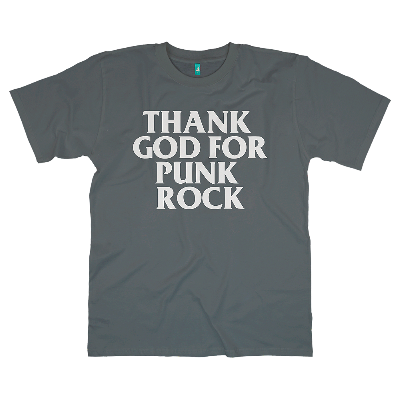 Camiseta "Thank God for Punk Rock" - 4Fan Merchandising