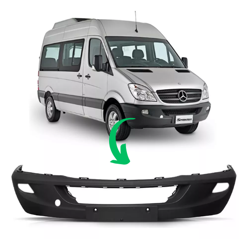 Parachoque Dianteiro C/furo Sprinter 311 415 515 2012 2013 - Acessórios ...