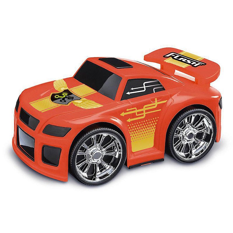 Carro Flash Evolution Fricção 274 - Usual - Happily Brinquedos