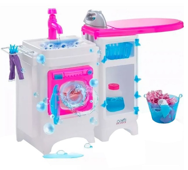 Lavanderia Lava & Passa 8042 - Magic Toys - Happily Brinquedos