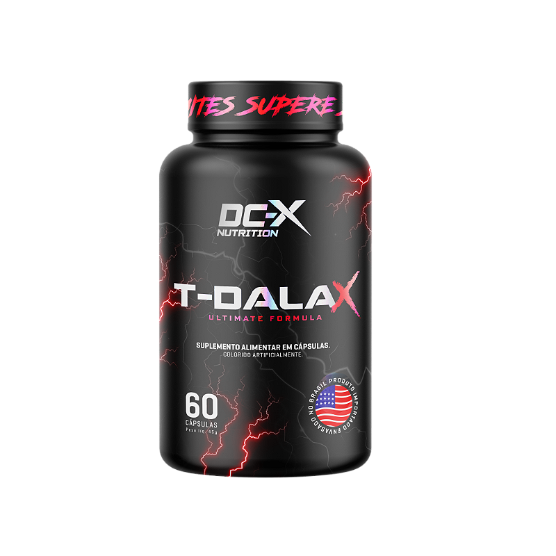 T-DALA X (60 CAPS) - DCX - DCX Nutrition | Suplementos Nutricionais