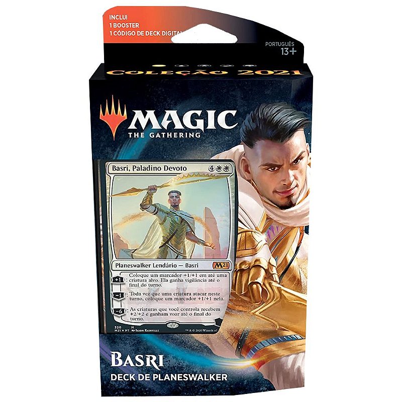 Basri - Deck de Planeswalker - Coleção Básica 2021 - Magic The ...