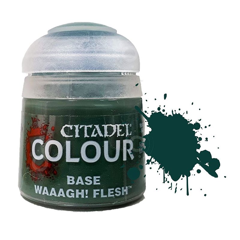 Waaagh! Flesh - Tinta Citadel Colour - Base (12ml) - Omniverse