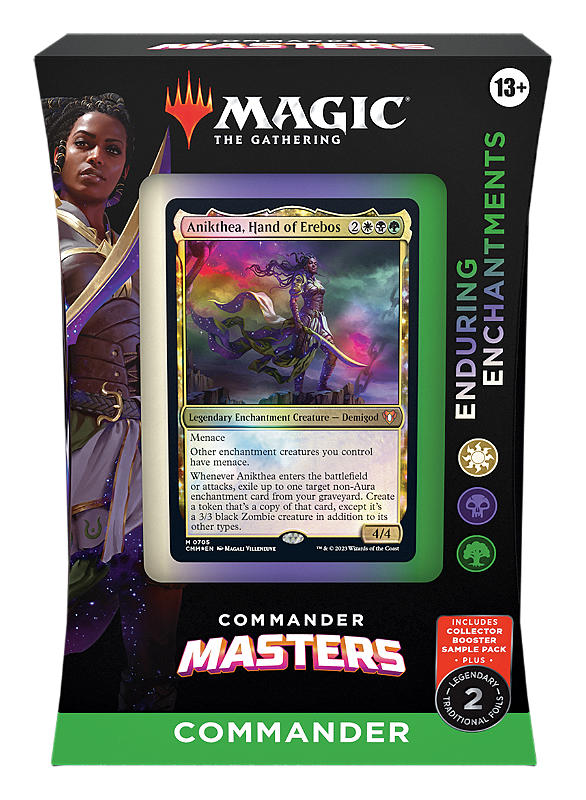 Commander Masters - Commander Deck - Enduring Enchantments - Magic The ...
