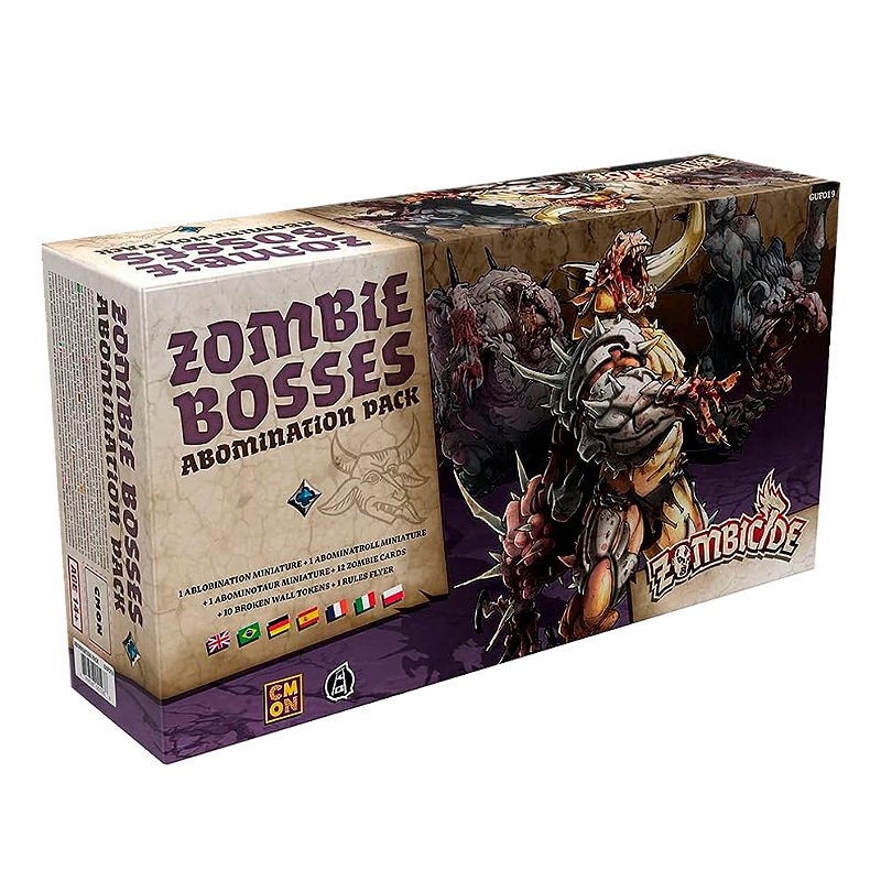 Zombicide: Black Plague - Zombie Bosses (Expansão) - Omniverse