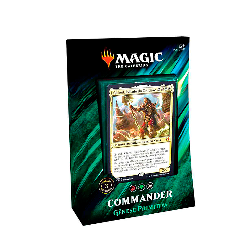 Mtg Pt Commander 2019 01U - Genese Primitiva - Omniverse