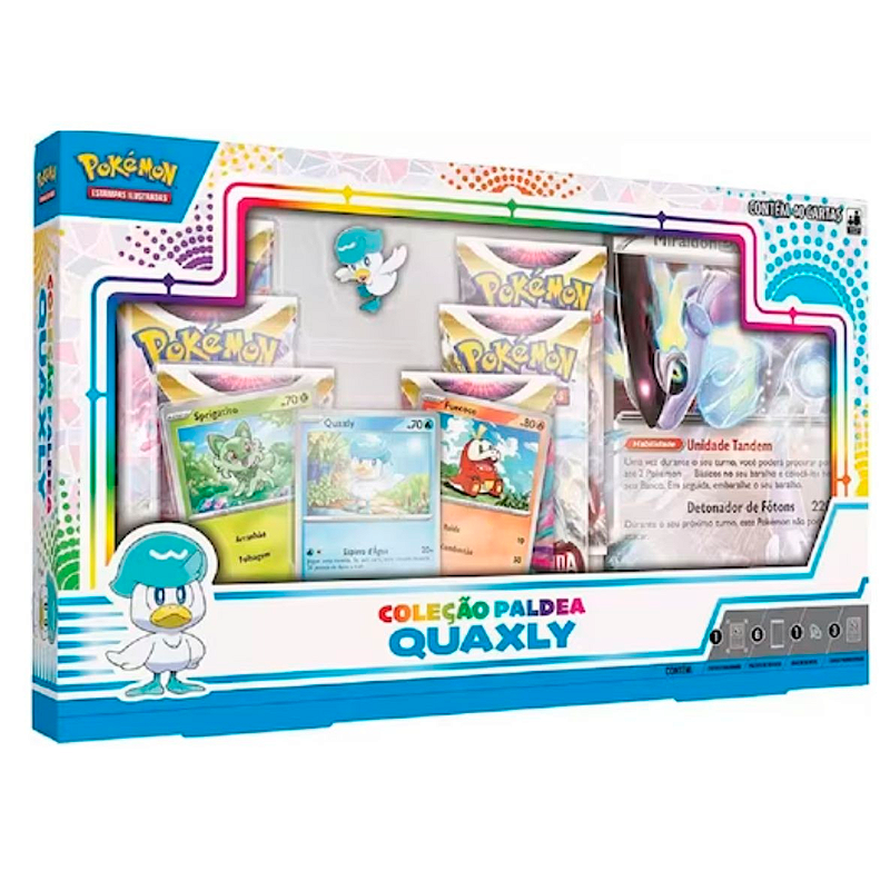 Box Coleção Paldea - Spritgatito - Pokémon - Omniverse