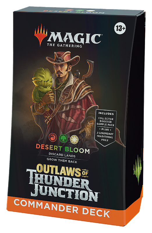 Outlaws of Thunder Junction - Commander Deck - Desert Bloom - MTG ...