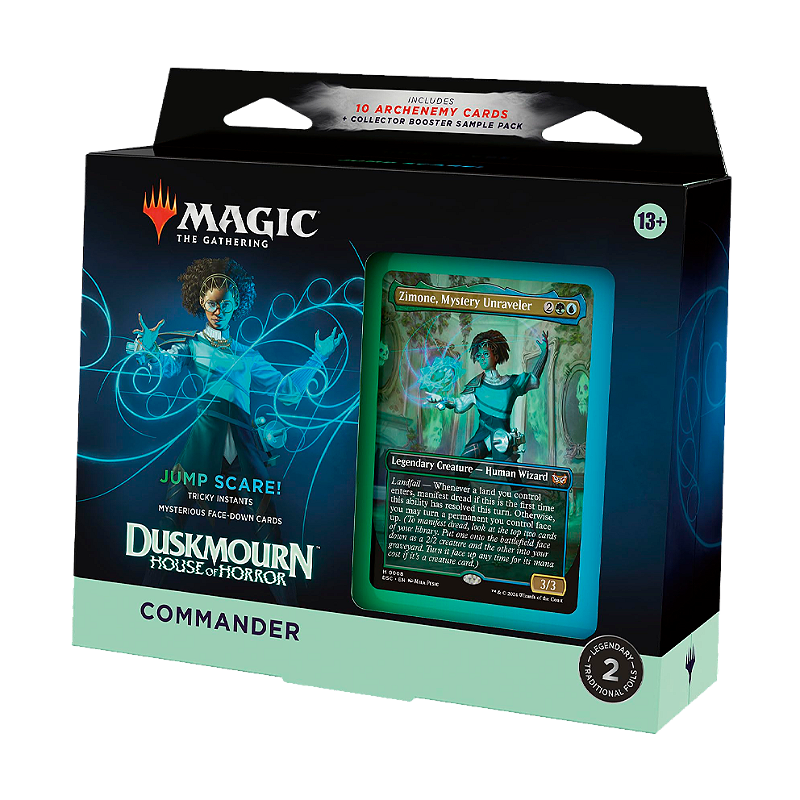 Duskmourn - Commander Deck - Jump Scare! - MTG (Inglês) (Pré-Venda ...