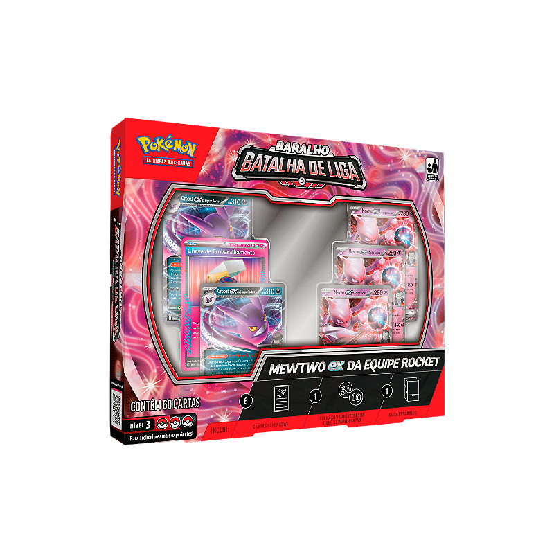 Baralho Batalha de Liga - Mewtwo Ex - Pokémon - Omniverse