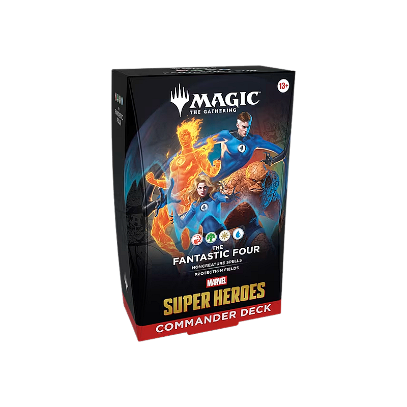 Marvel Super Heroes - Commander Deck - Fantastic Four - MTG (Pré-Venda ...
