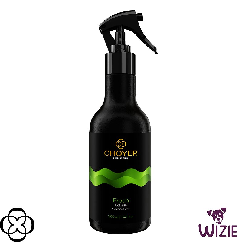 Choyer - Colônia Fresh - Wizie Pet - Para o seu Banho e Tosa