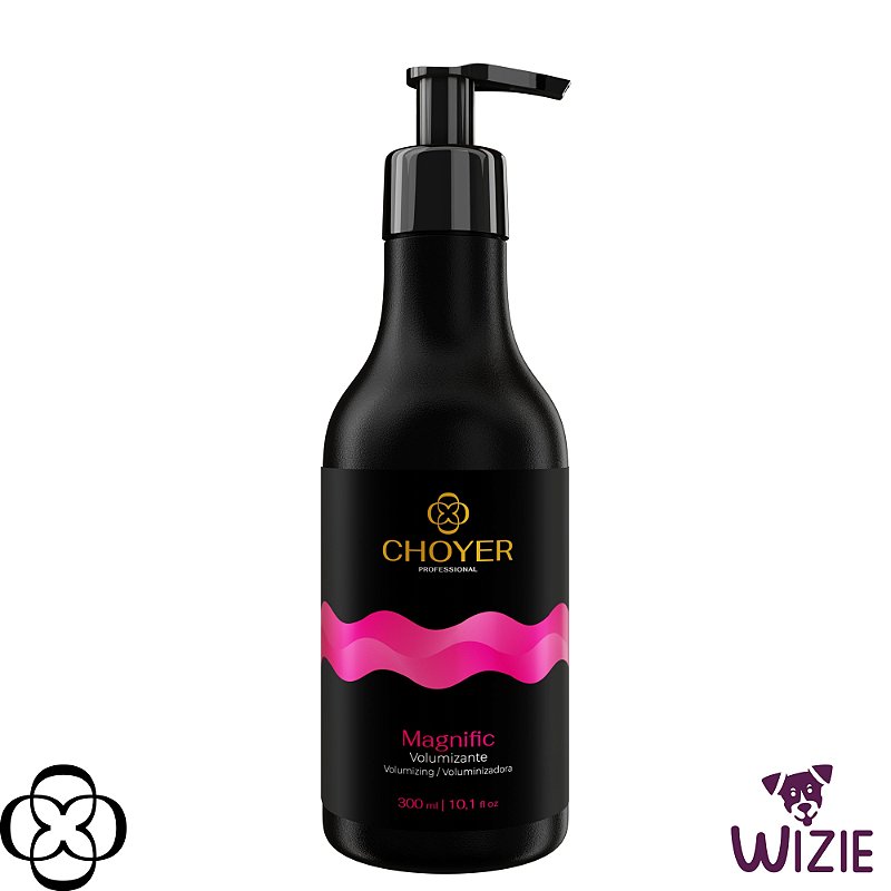 Choyer - Finalizador Magnific Volumizante Pré-Tosa - Wizie Pet - Para o ...