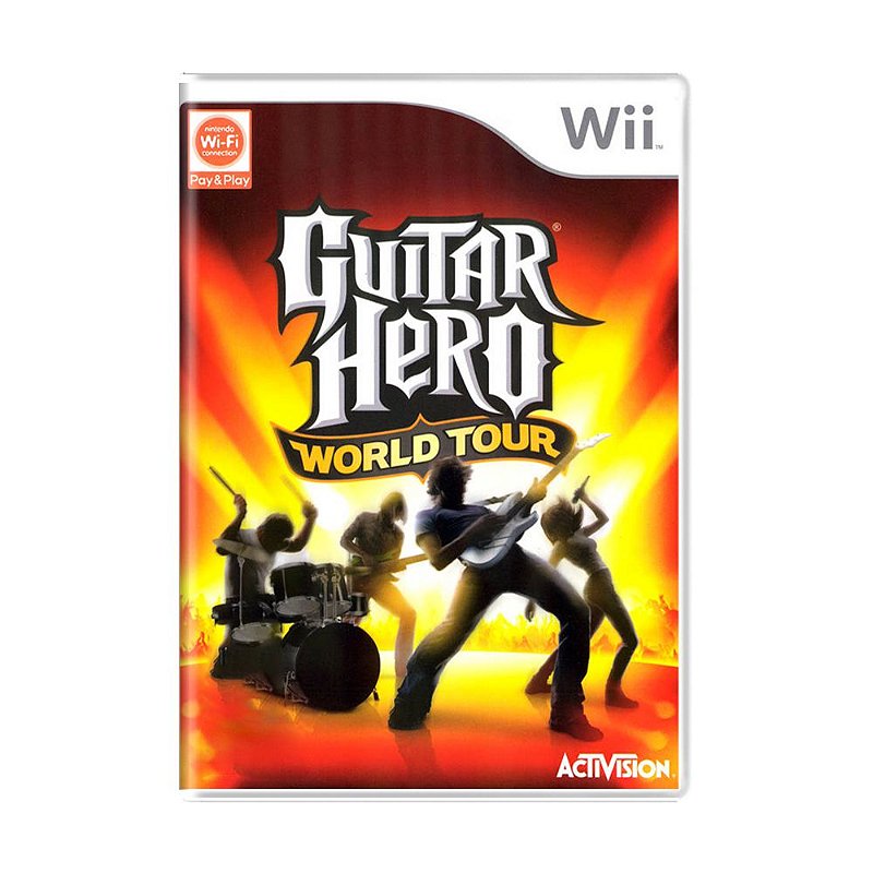 Jogo Guitar Hero World Tour Wii MeuGameUsado