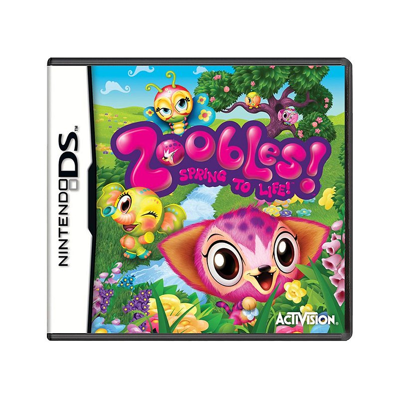 Jogo Zoobles! Spring to Life! - DS - MeuGameUsado
