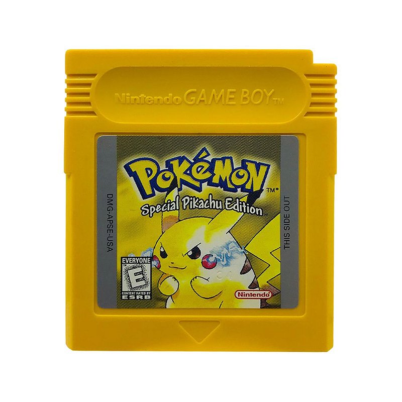 Jogo Pokémon Yellow Version (Special Pikachu Edition) - GBC - MeuGameUsado