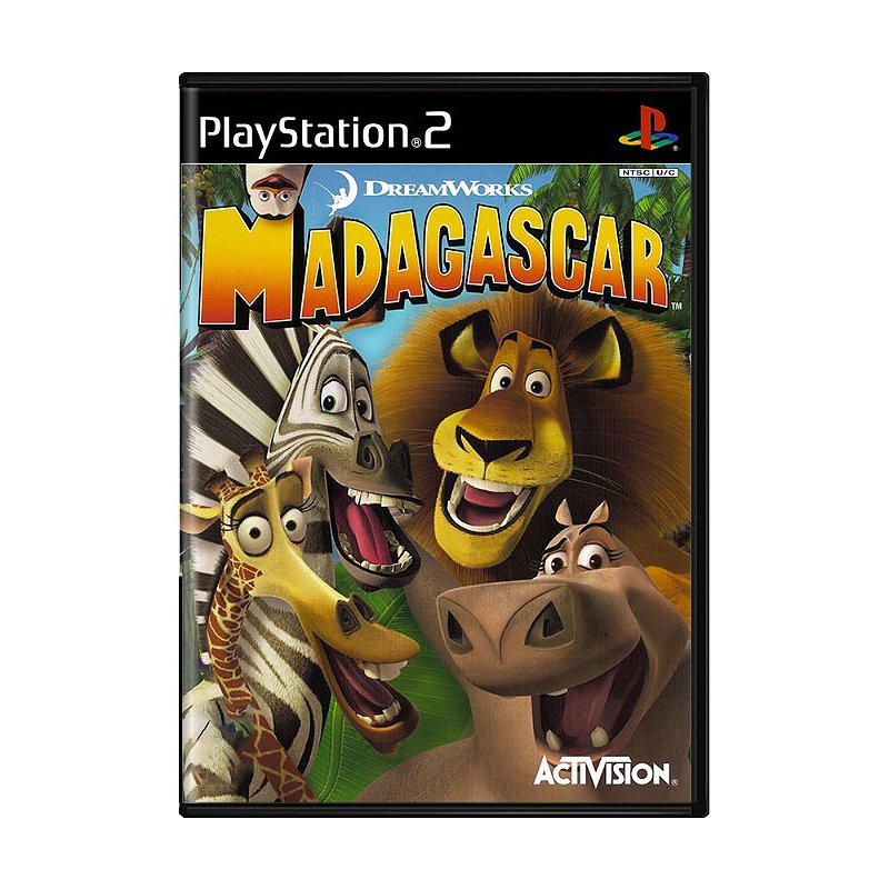 Jogo DreamWorks Madagascar - PS2 - MeuGameUsado