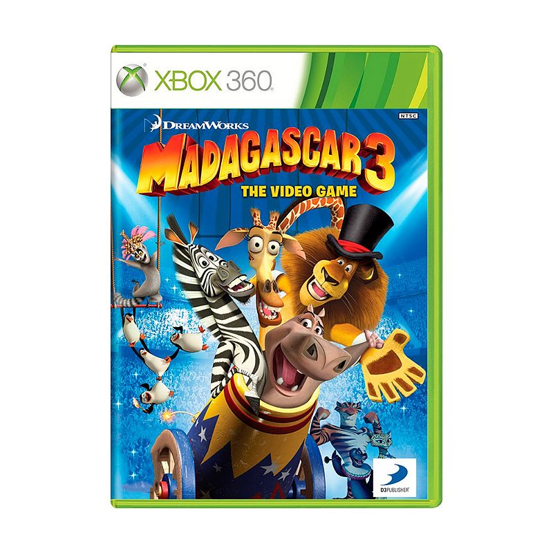 Jogo Madagascar 3: The Video Game - Xbox 360 - MeuGameUsado