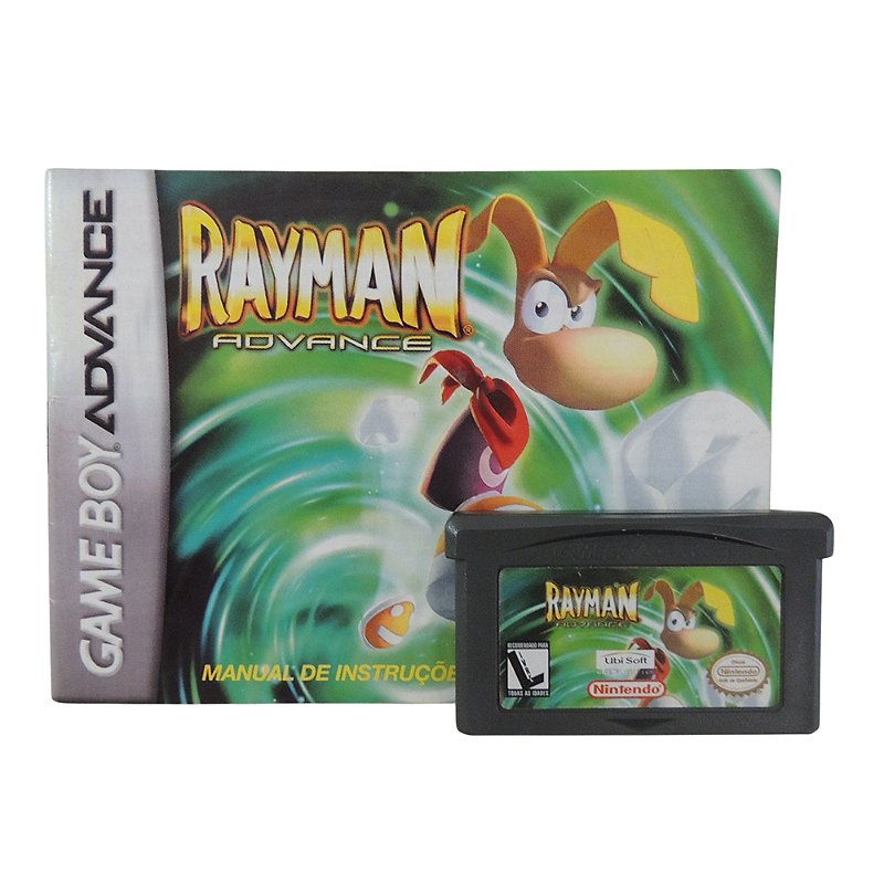 Jogo Rayman Advance - GBA - MeuGameUsado